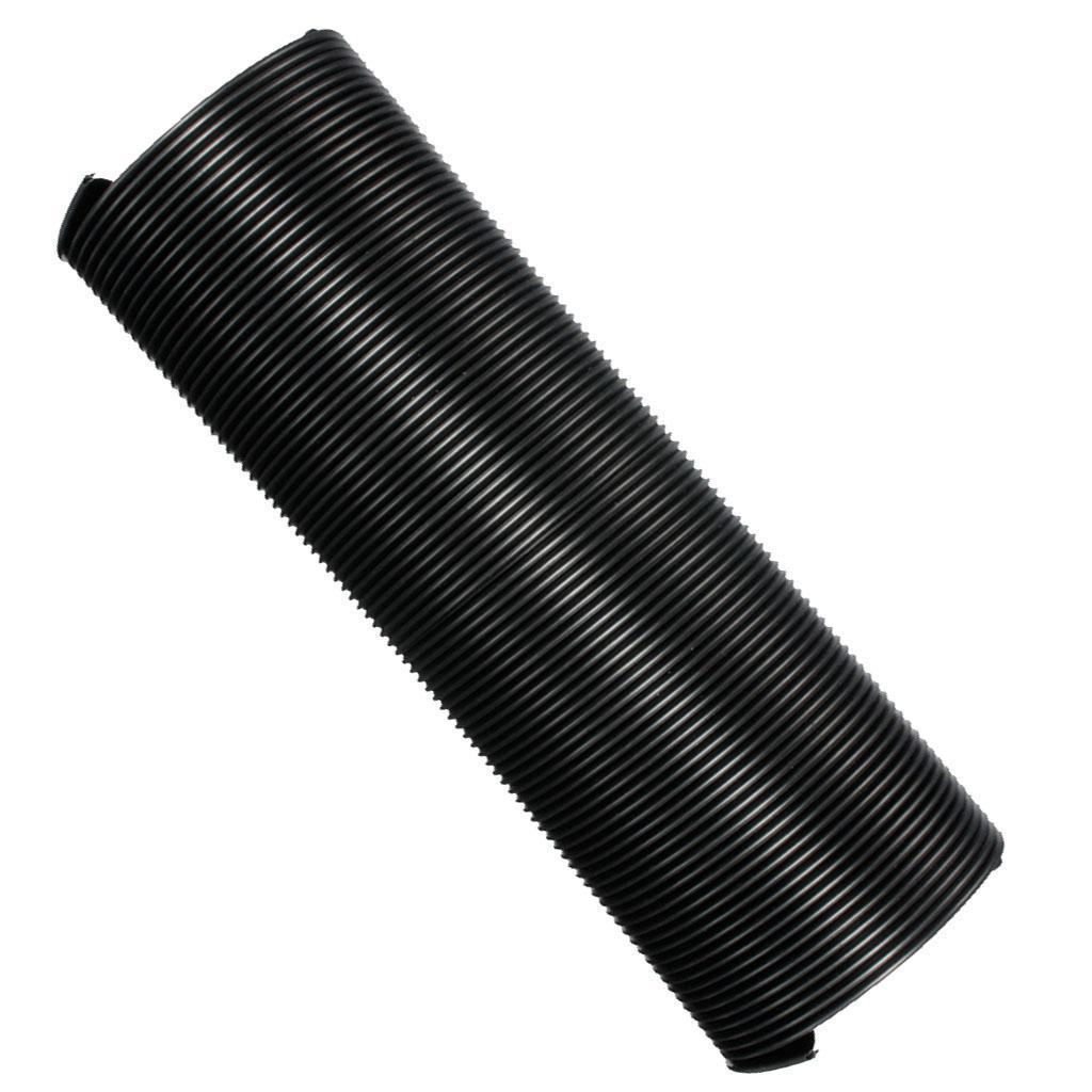 Car Air Filter 75mm Cold Air Intake Hose Ducting Feed Pipe Flexible Black