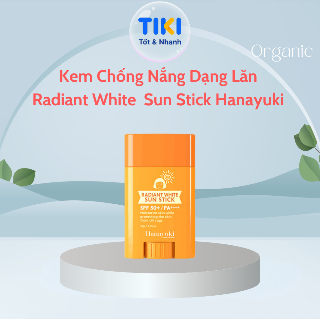 Review Kem Chống Nắng RADIANT WHITE SUN STICK Hanayuki Chính Hãng Spf ...
