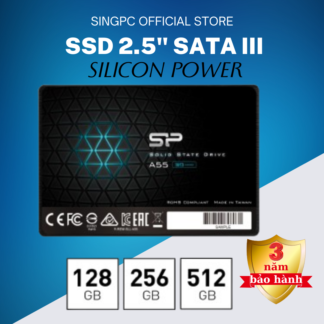 Review Ổ cứng Silicon Power 2.5 inch SATA SSD A56 128GB - Hàng chính hãng