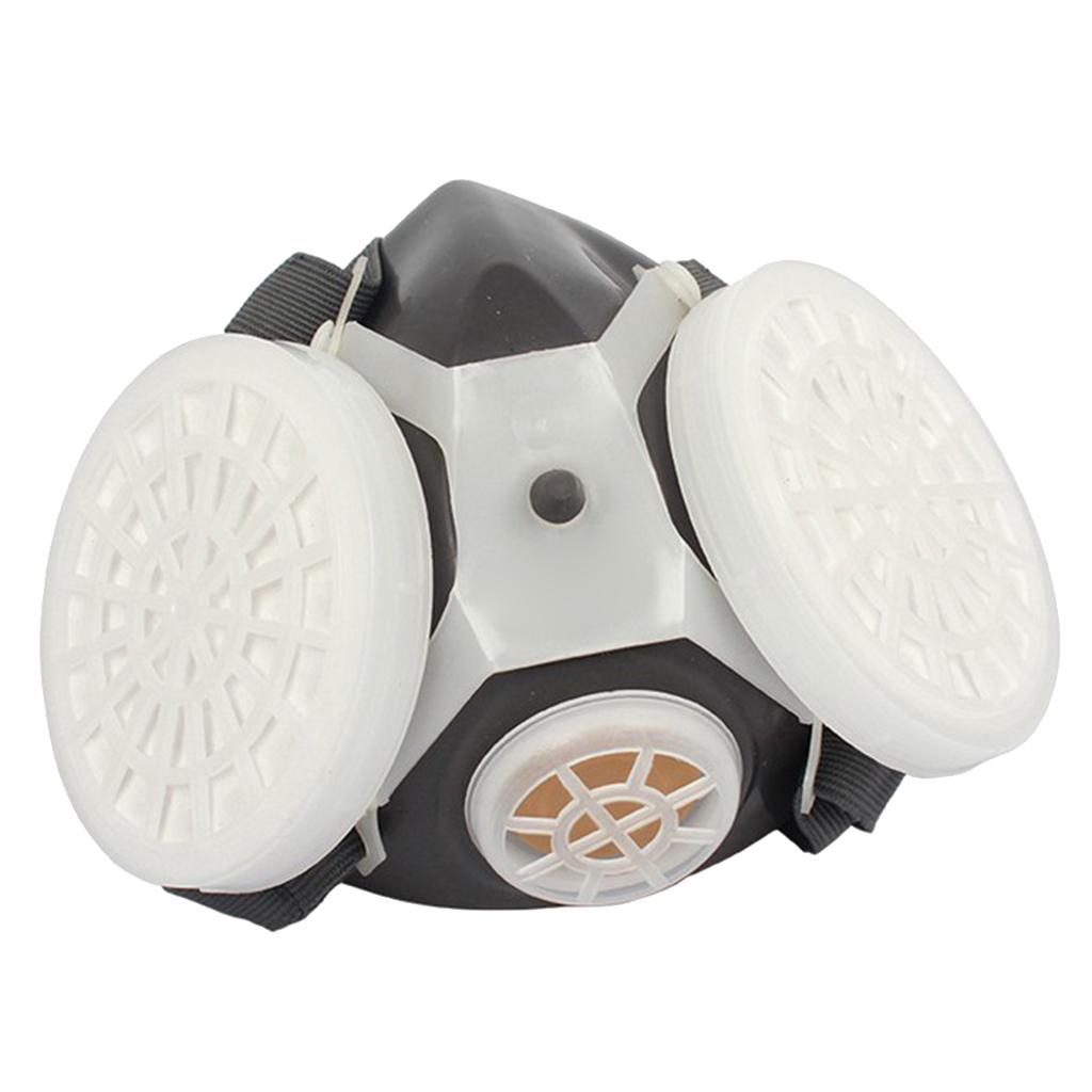 Review Facepiece Respirator Half Face Painting Spraying Gas Mask with ...