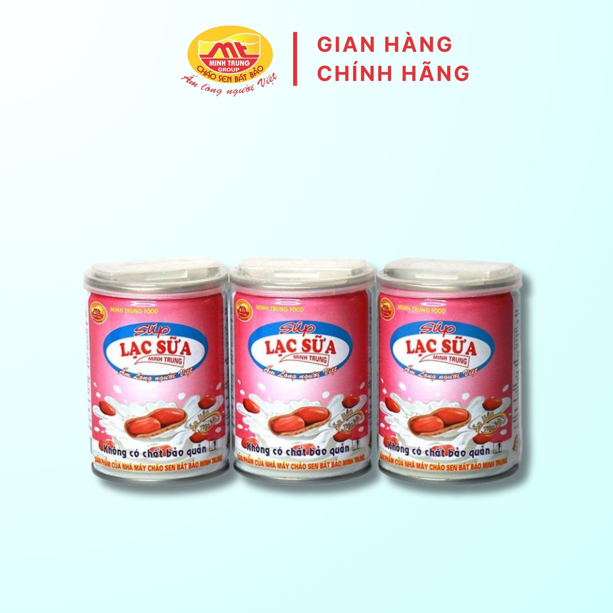 Review Súp Lạc Sữa Minh Trung lốc 3 lon - SUPLACSUA 3