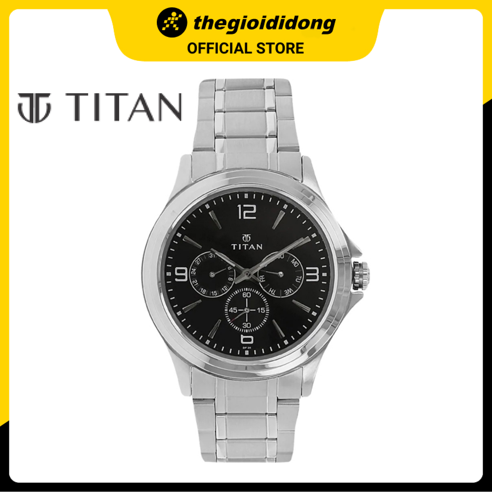 Đồng hồ đeo tay nam hiệu Titan 1698SM01 - Đồng hồ business nam ...