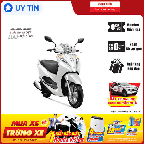 Review Xe Máy Honda LEAD 2022 - 125cc Phiên Bản Tiêu Chuẩn