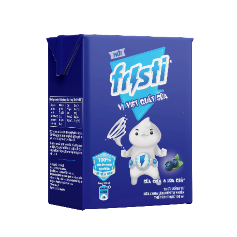 Review Thùng 48 hộp thức uống từ sữa chua lên men tự nhiên hiệu Fristi ...