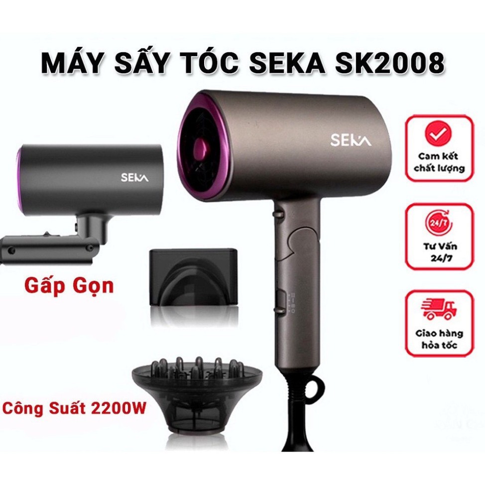Review Máy Sấy Tóc SEKA SK2008 - Hàng Chính Hãng