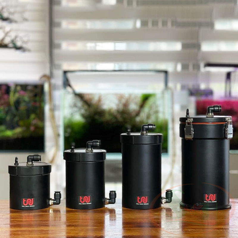 Review Lọc thùng mini TRU PVC Nano External Filter bể cá tép thủy sinh ...