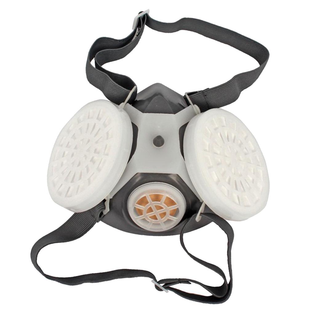 Review Facepiece Respirator Half Face Painting Spraying Gas Mask with ...