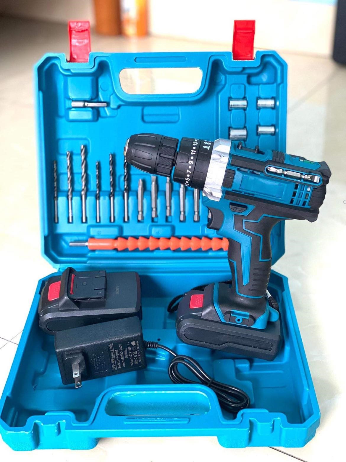 Review Máy khoan pin 72v cầm tay, máy khoang pin 3 chức năng có búa ...