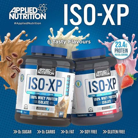 Sữa Dinh Dưỡng Tăng Cơ Bắp Applied Nutrition Iso XP 4lbs 1.8kg | Tiki