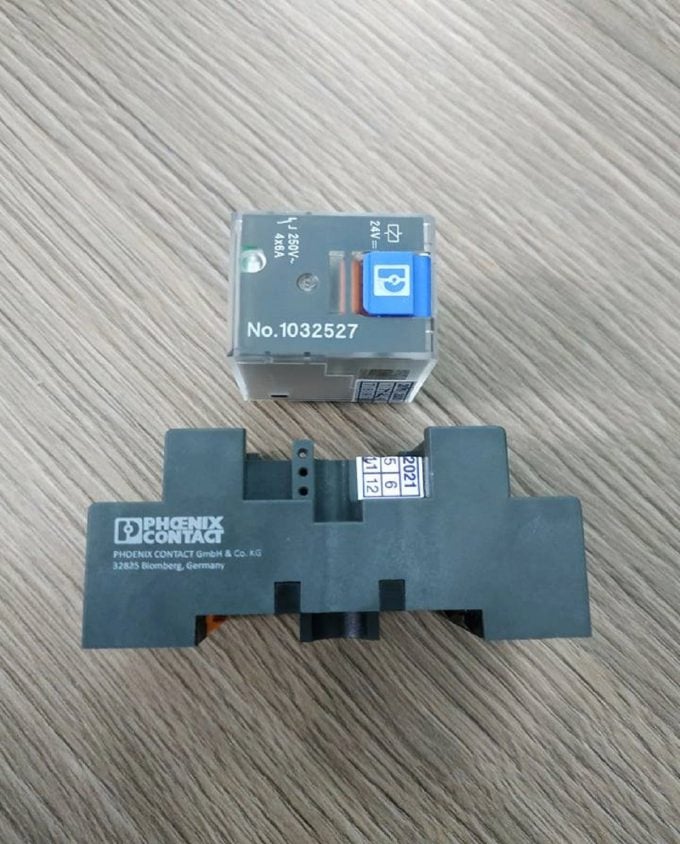 Relay 2PDT 24VDC ECOR Set - Rơ le kiếng 24 VDC 2 tiếp điểm 2DPDT 8 chân ...