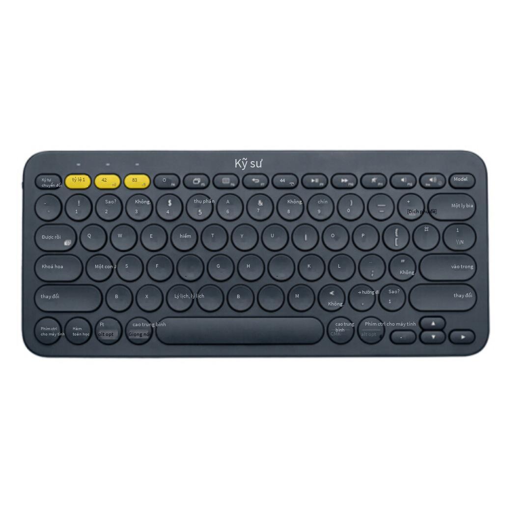 Phong Cách Mới Nhất Bàn Phím Bluetooth Logitech K380 Không Dây Điện Thoại Máy Tính Bảng Android ...