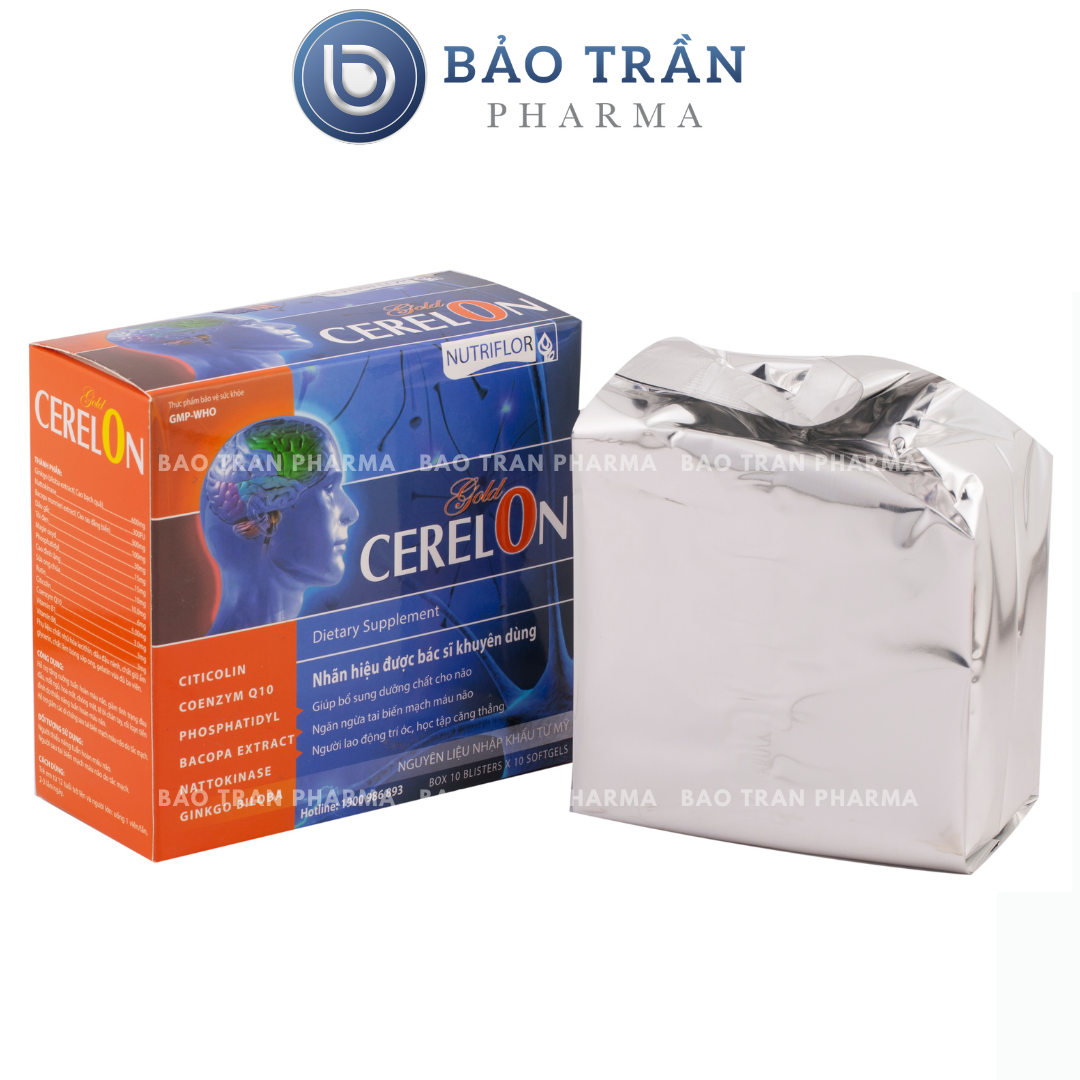 Mua Hoạt Huyết Dưỡng Não CERELON GOLD Bổ Não ,Tăng Cường Trí Nhớ , Tăng ...