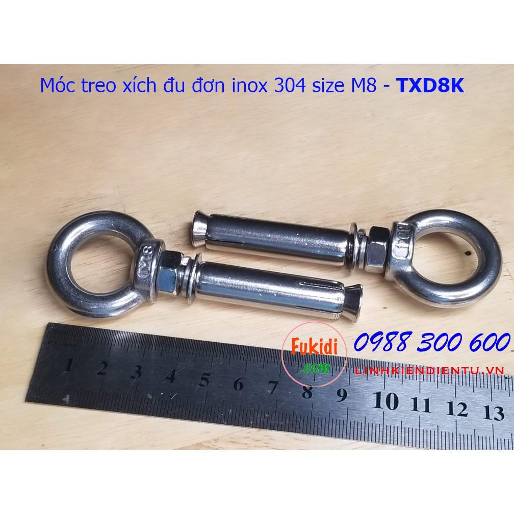 Mua Móc treo xích đu, treo ghế đu, treo võng inox 304, bộ gồm khoen ...