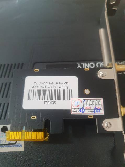 Review Card WIFI Bluetooth Intel Killer AX1675 (AX210) - Công nghệ WIFI 6E tốc độ 5374 Mbps tích ...