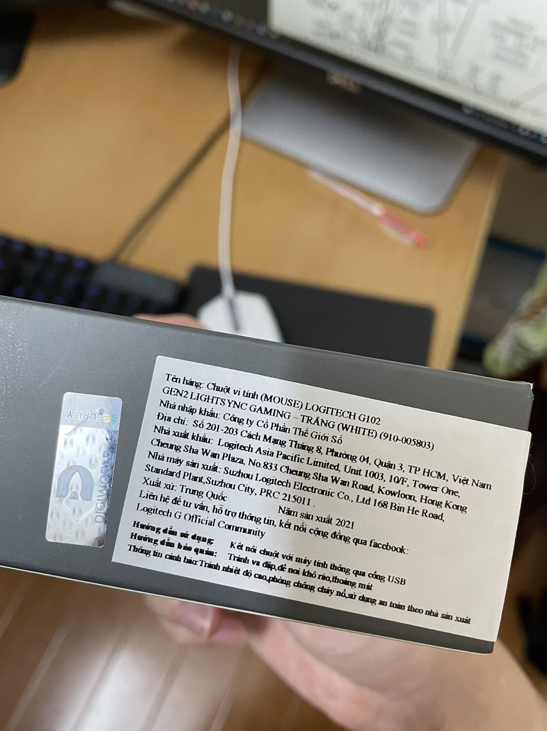 Review Chuột Gaming Logitech G102 Gen 2 Lightsync - Hàng Chính Hãng