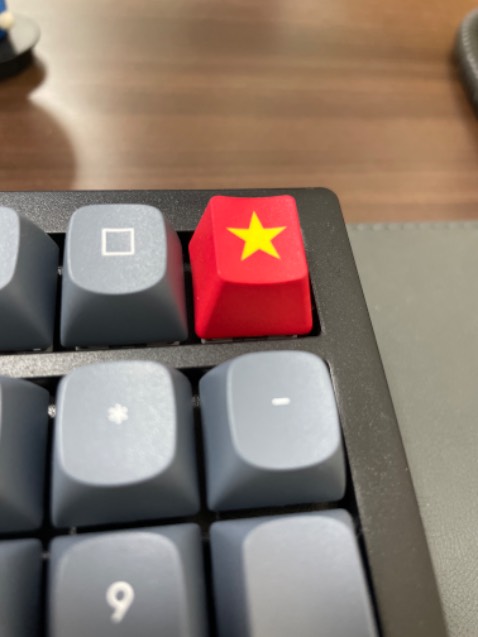 Review Keycap cờ đỏ sao vàng E-dra dành cho bàn phím cơ - Nhựa PBT ...
