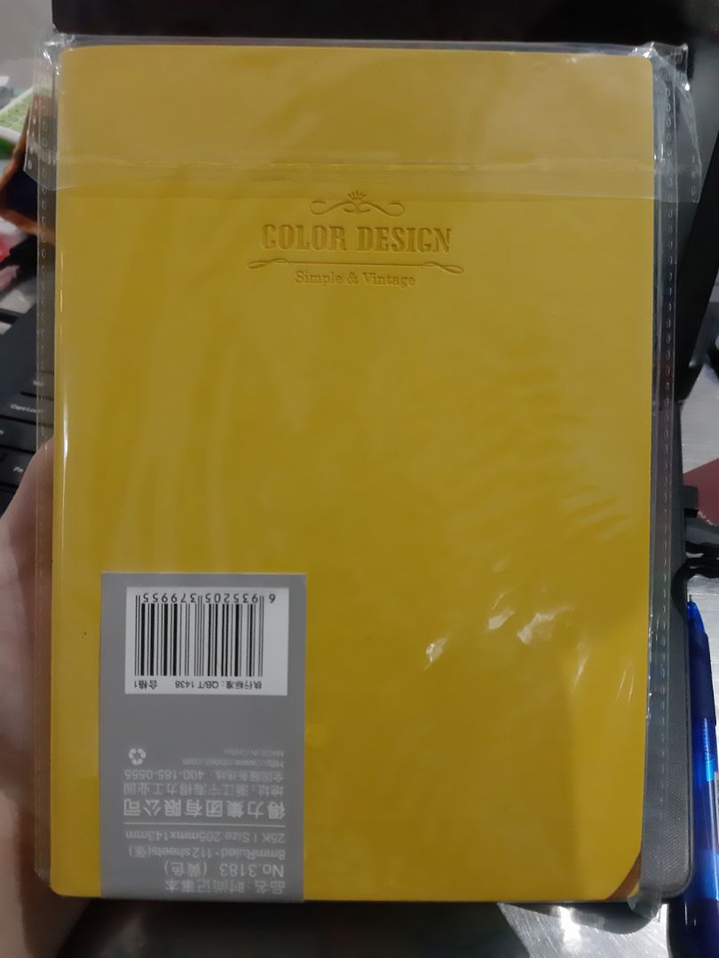 Review Sổ tay ghi chép A5 bìa da PU Deli 112 trang - Màu Cam/Vàng - 1 ...