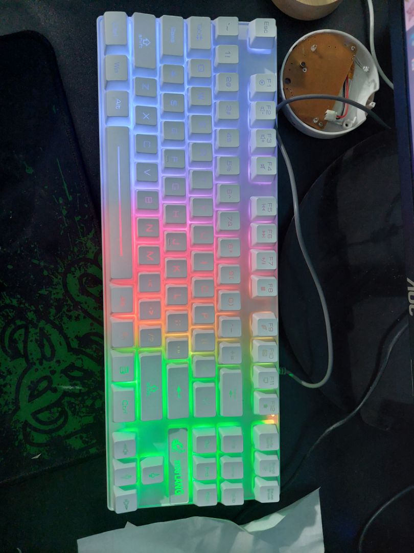 Review Bàn Phím Cơ Gaming XSmart K80 LED RGB 20 Chế Độ Nháy Cực Đẹp ...