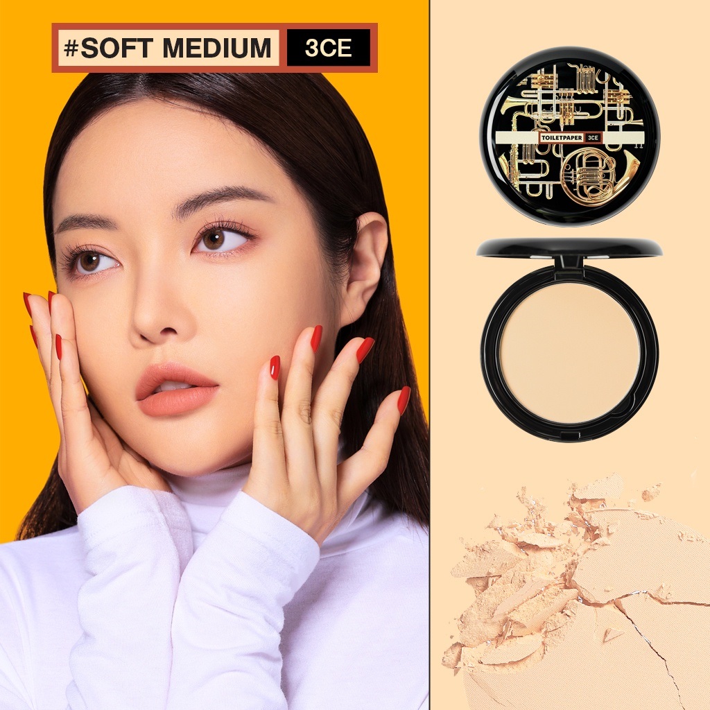 Mua [PHIÊN BẢN ĐẶC BIỆT] Phấn Phủ TOILETPAPER 3CE MAKEUP FIX POWDER 9G ...