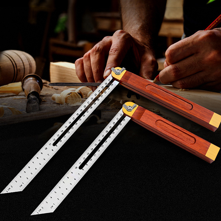 Mua 2 in 1 Angle Rulers Gauges 8in Tri Square Sliding T-Bevel Ruler ...