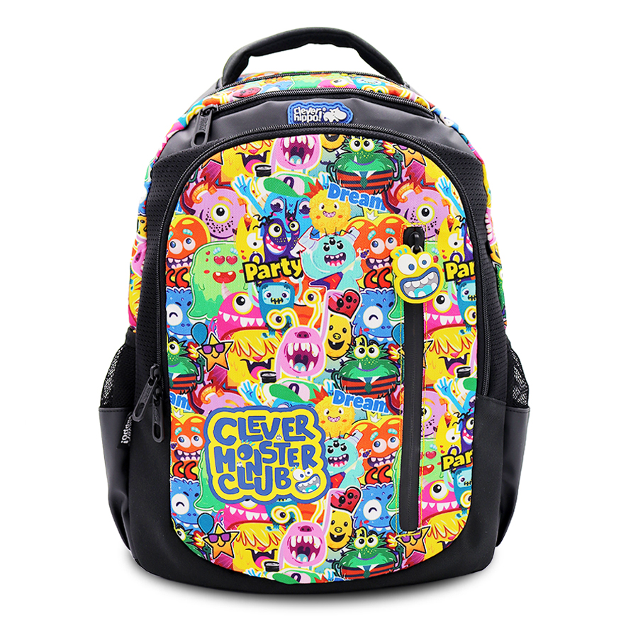Mua Ba Lô CLEVER HIPPO Zipit - Clever Monster Đen BM9202/YELLOW tại ...
