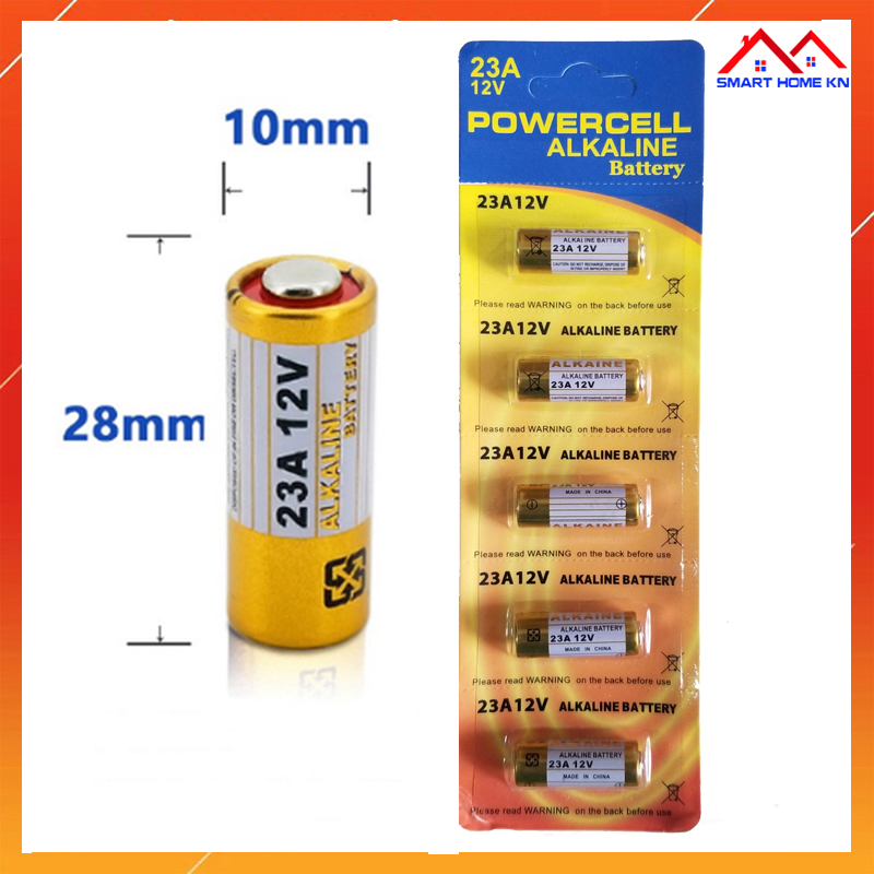 Mua Pin 23a 12v ALKALINE remote điều khiển cửa cuốn, chuông cửa, báo ...