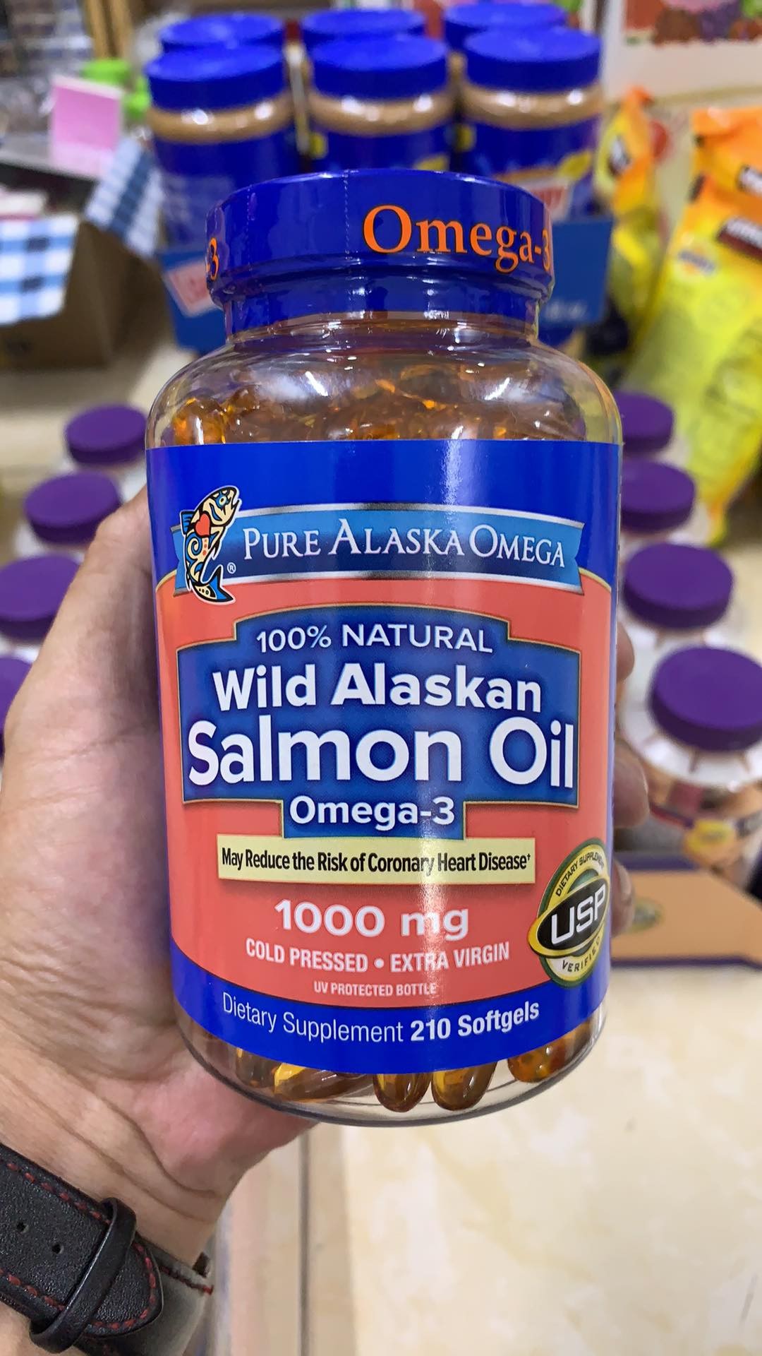 Mua Thực Phẩm Bảo Vệ Sức Khỏe Dầu Cá hồi Pure Alaska Omega-3 Wild ...