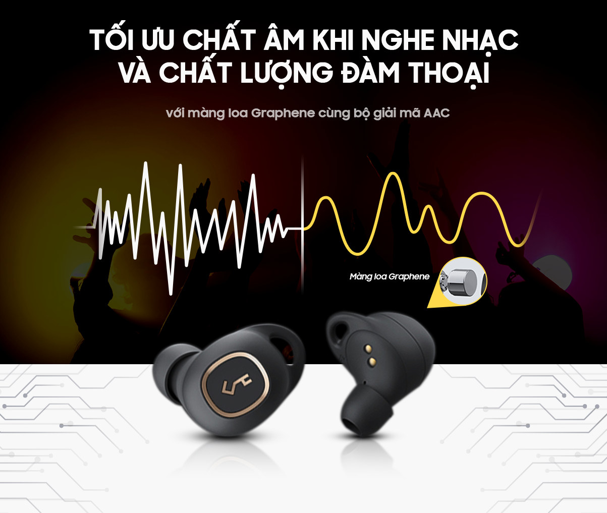 Tai Nghe True Wireless Aukey Ep T10 Bluetooth 5 0 Hỗ Trợ Sạc Không Dây