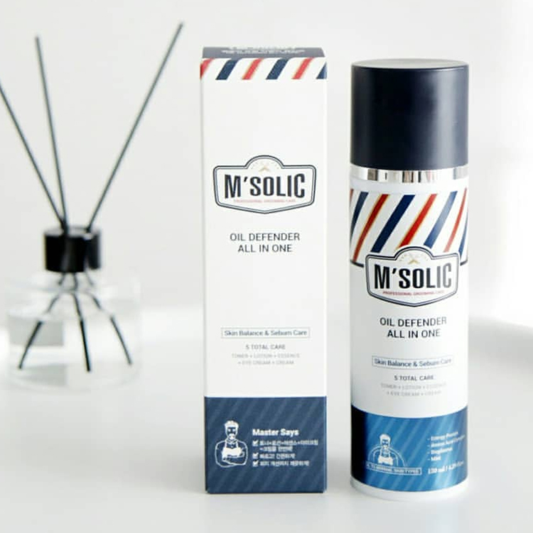 Mua Kem Dưỡng Da Nhờn Nam 5 Trong 1 - M'Solic Oil Defender All-In-One (130ml)