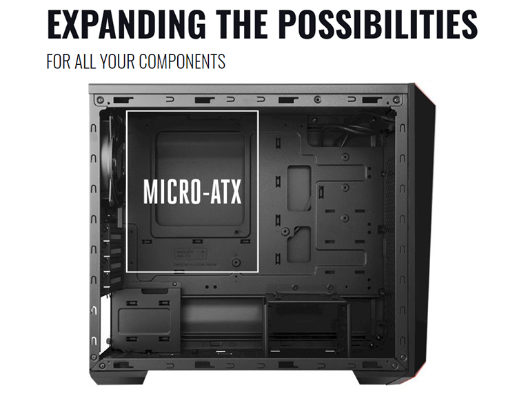 Case Cooler Master MasterBox LITE 3.1 TG - Vỏ máy tính chính hãng ...