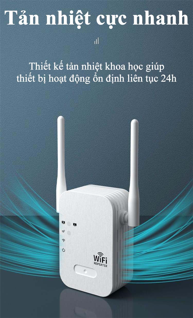 Mua Kích Sóng Wifi 4 Râu Ăng Ten Phát Xuyên Tường Chuẩn N Tốc Độ 300mbps Màu Trắng Bộ Kích Sóng ...